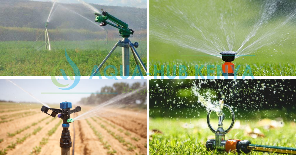 Types of Sprinklers for Irrigation | Aqua Hub Kenya