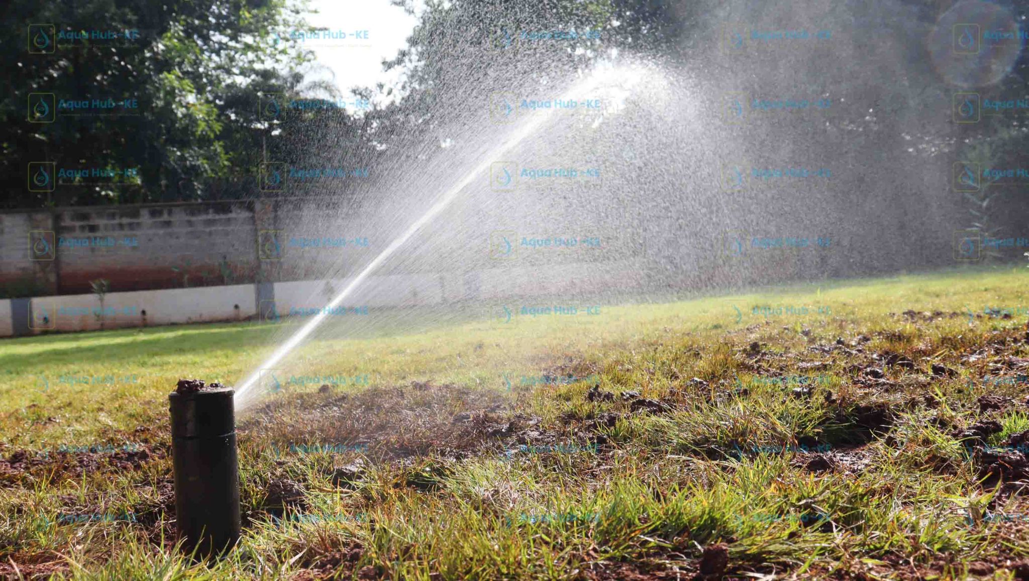 Overhead Irrigation Sprinkler System in Kenya | Aqua Hub Kenya Call ...